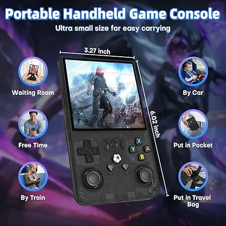 R36 Max Retro Handheld Game Console (128 GB) - Liliputshop
